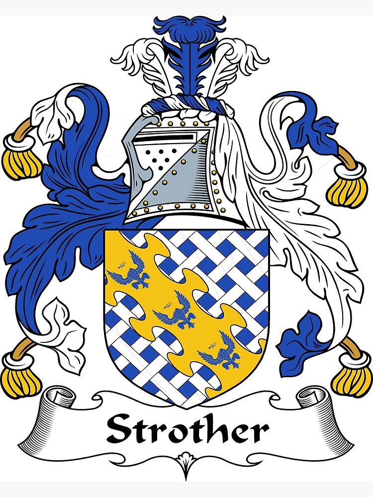 "Strother" Poster by HaroldHeraldry | Redbubble