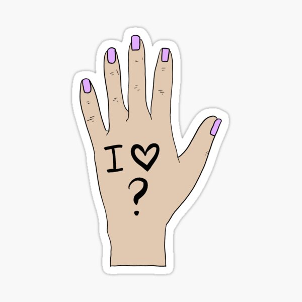 "Taylor Swift - I heart Question mark ?" Sticker for Sale by maddycalvo ...