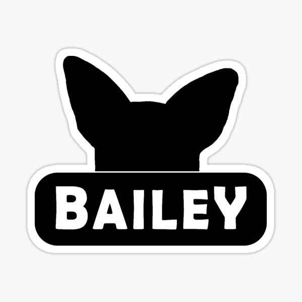 "Bailey" Sticker for Sale by Kelpie-Corner | Redbubble