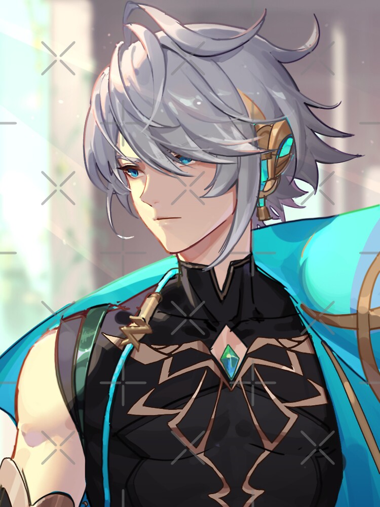 "Al-Haitham - Genshin Impact" Sticker for Sale by zenlesszone | Redbubble