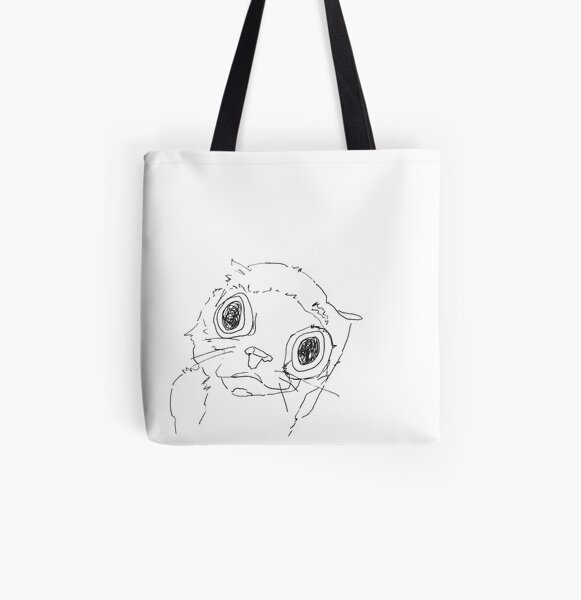 Cat Staring At You Meme Cat Meme Tote Bag For Sale By Dumbhoodie