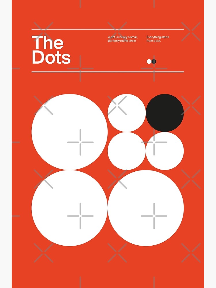 The Dots - Minimalism Dots Typographic Design - Helvetica - Swiss ...