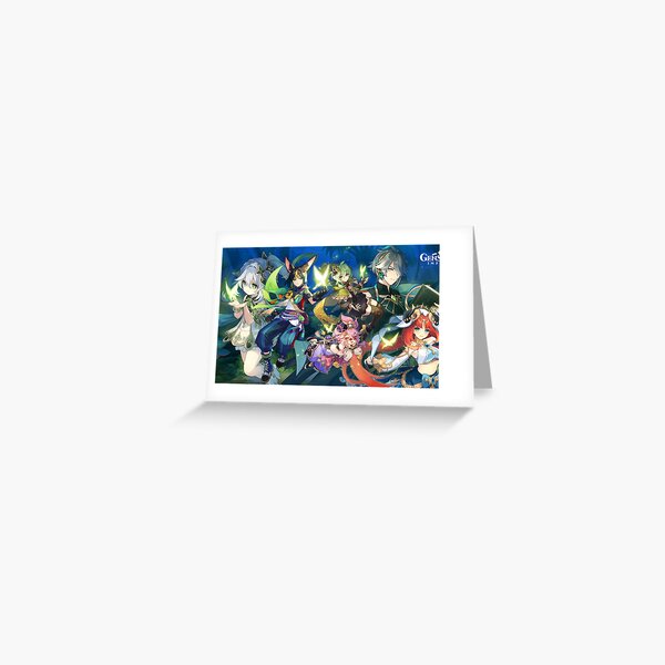 "Sumeru - Genshin Impact - All Characters" Greeting Card for Sale by ...