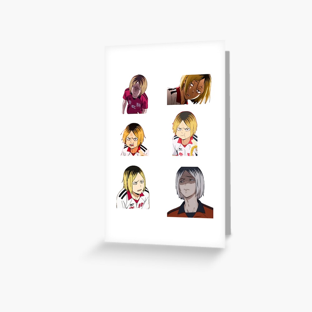 "kenma - haykiuu pack" Greeting Card for Sale by MohamedATouil | Redbubble