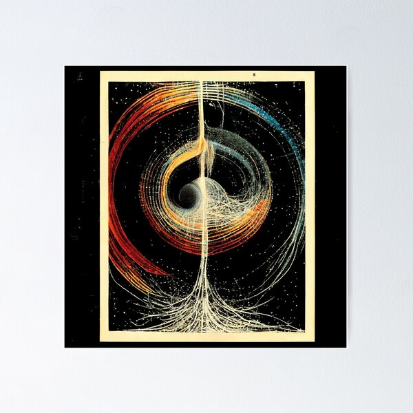 "Universe as string theory" Poster for Sale by digital-viking | Redbubble