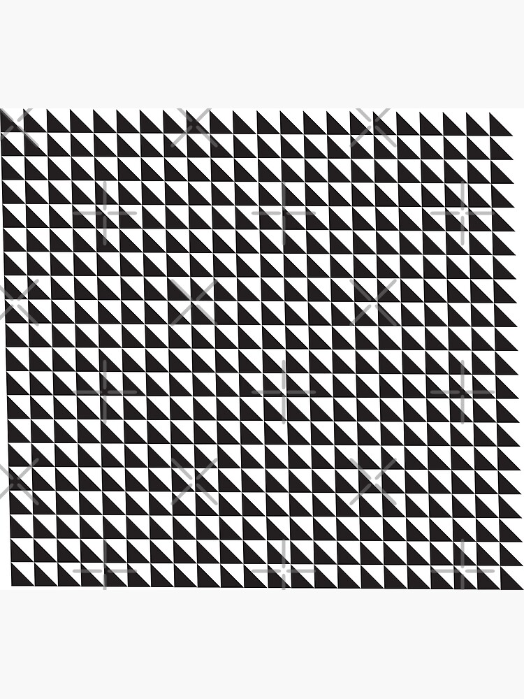 "triangle patterns , geometrical shapes patterns " Poster for Sale by ...