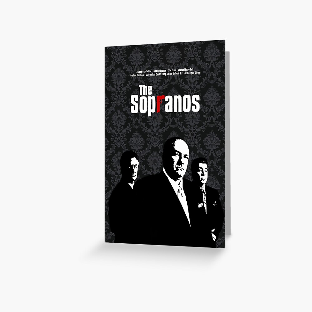 "The Sopranos " Greeting Card for Sale by Graf | Redbubble