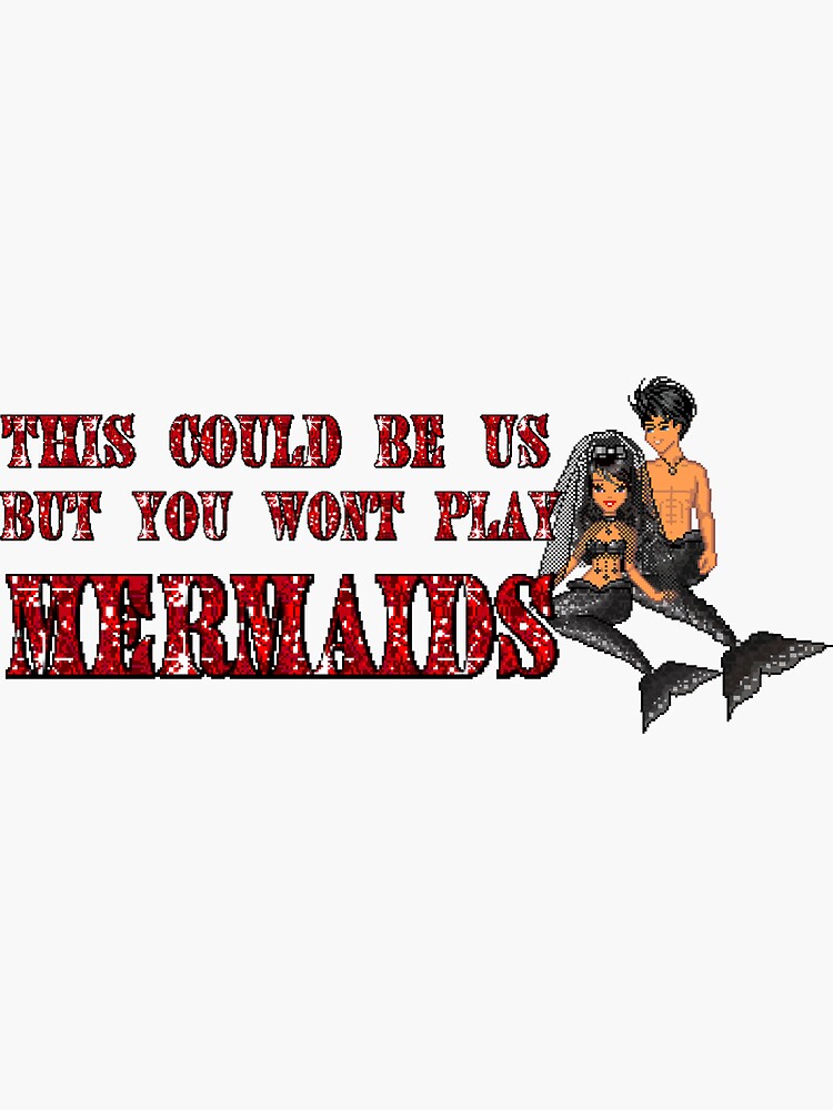 "This could be us" Sticker for Sale by Y2kKitschQueen | Redbubble