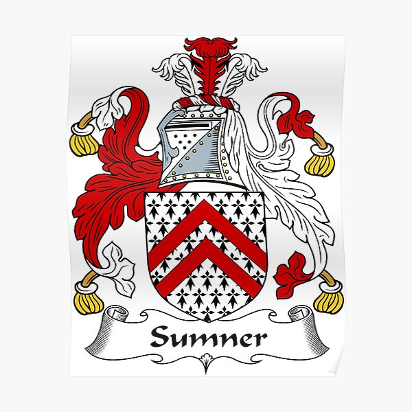 "Sumner " Poster for Sale by HaroldHeraldry | Redbubble