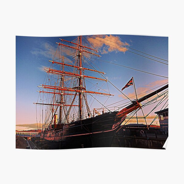 "RRS Discovery Dundee" Poster von Forfarlass | Redbubble