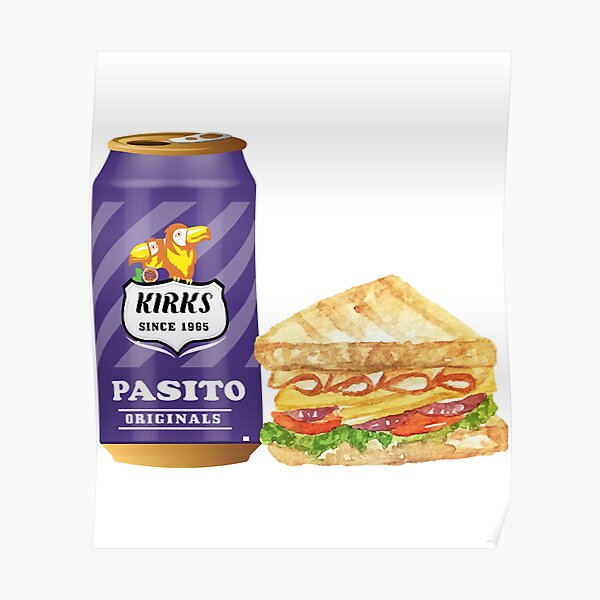 "Pasito _ Sandwich Combo " Poster for Sale by CuTeesCuStore | Redbubble
