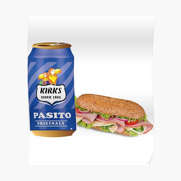 "Pasito _ Sandwich Combo " Poster for Sale by CuTeesCuStore | Redbubble
