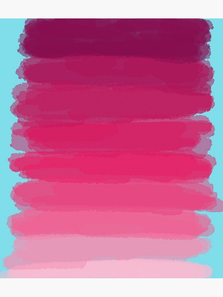 Lámina artística «Barra de labios: tonos de colores degradados de color ...