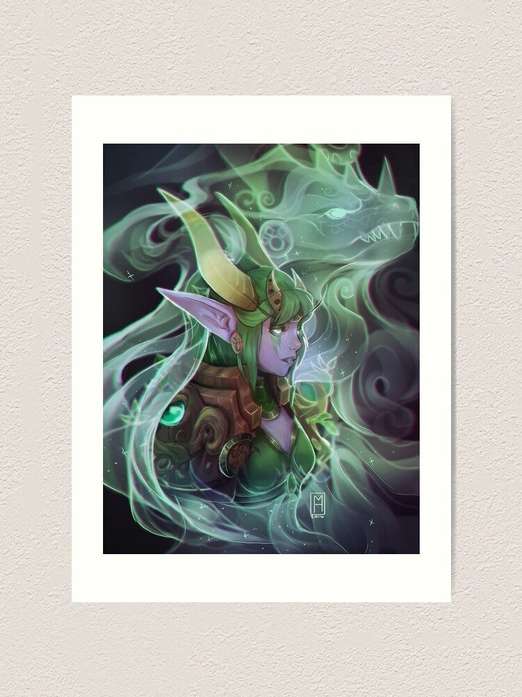 "Ysera" Art Print for Sale by NoxiiArt | Redbubble