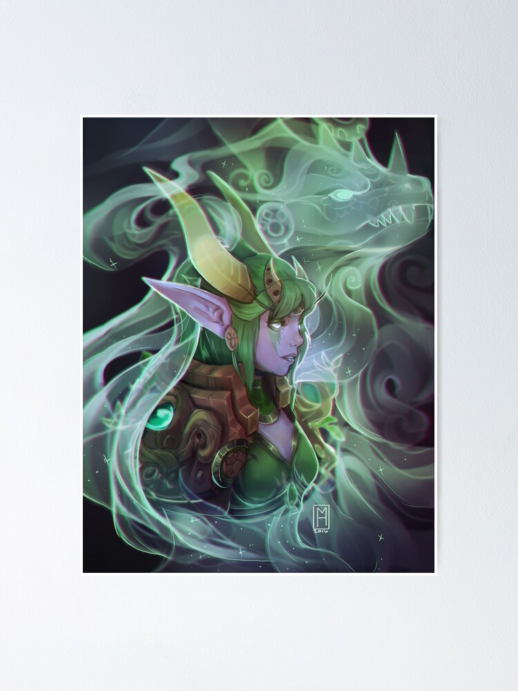 "Ysera" Poster for Sale by NoxiiArt | Redbubble