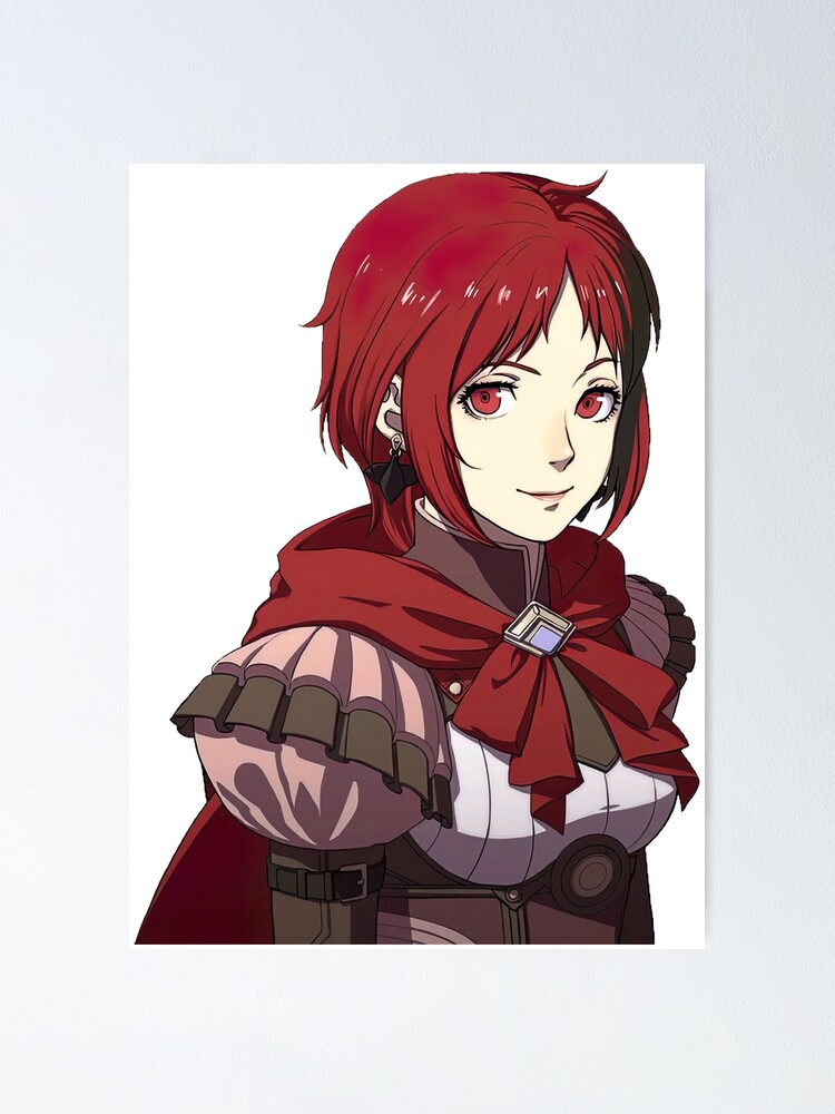 "Monica . Portrait Three Hopes - Fire Emblem Three Houses" Poster for ...