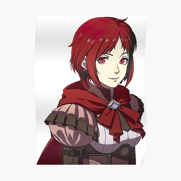 "Monica . Portrait Three Hopes - Fire Emblem Three Houses" Poster for ...