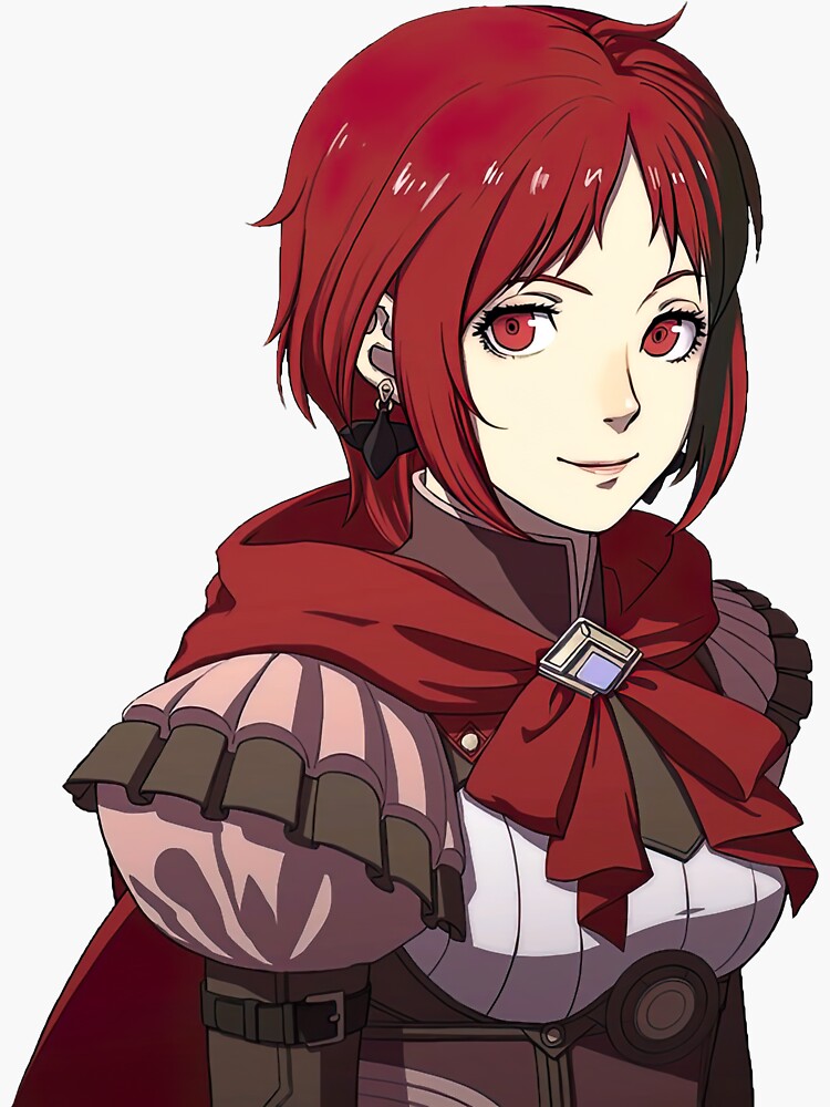 "Monica . Portrait Three Hopes - Fire Emblem Three Houses" Sticker for ...
