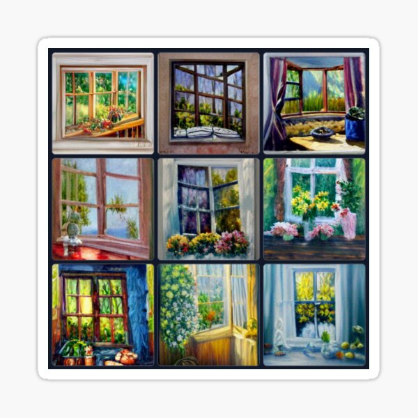 "Windows Pack" Sticker for Sale by CinderPress | Redbubble