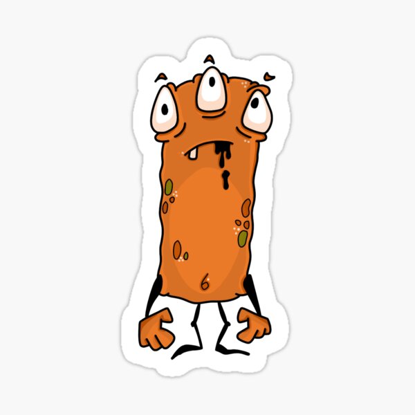 "Monster Stare" Sticker for Sale by Cre8HYPE | Redbubble