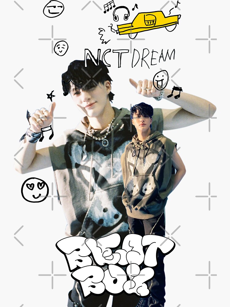 "NCT DREAM BEAT BOX JENO" Sticker for Sale by storecase | Redbubble