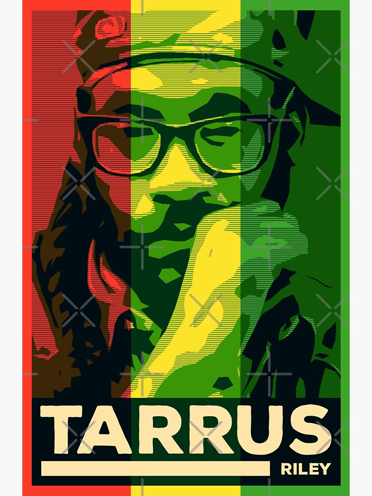 Pegatina «Leyendas del reggae | Tarrus Riley | Póster RASTA | Famoso ...