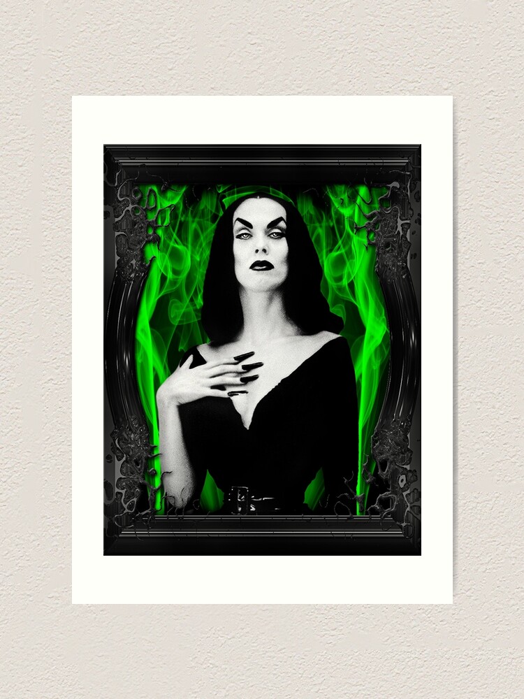 "VAMPIRA 3" Art Print for Sale by Mark Hall | Redbubble