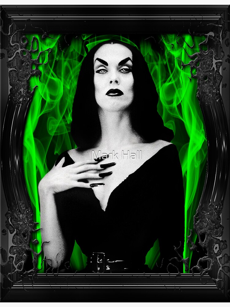 "VAMPIRA 3" Sticker for Sale by hornedquad | Redbubble
