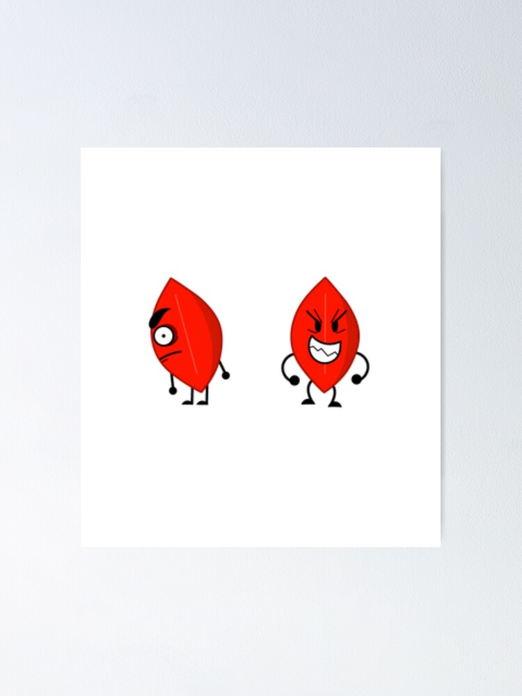 "Battle For Dream Island Evil Leafy Sticker Design funny Battle For ...