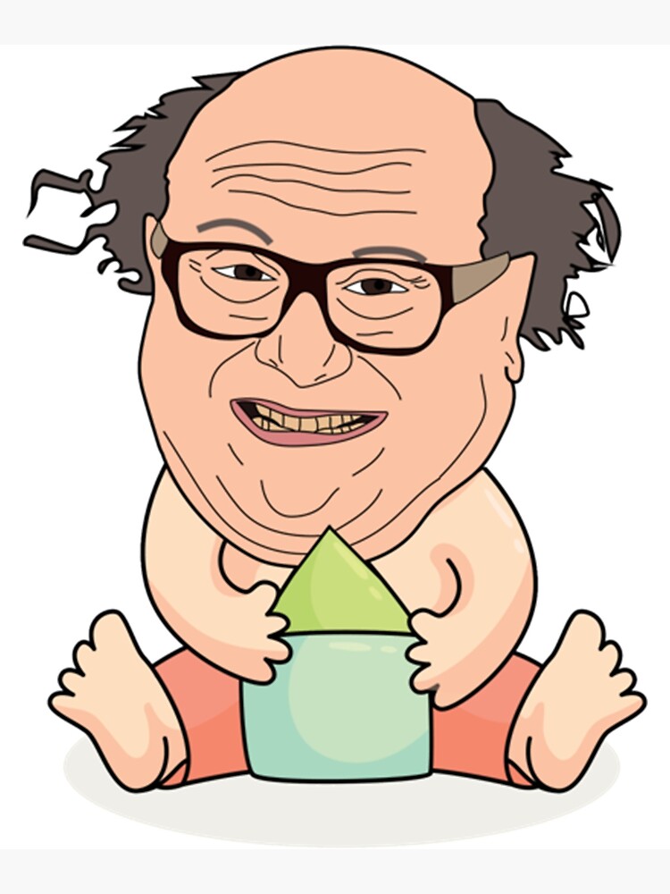 "Danny Devito As a Baby " Poster for Sale by OralieVerity | Redbubble