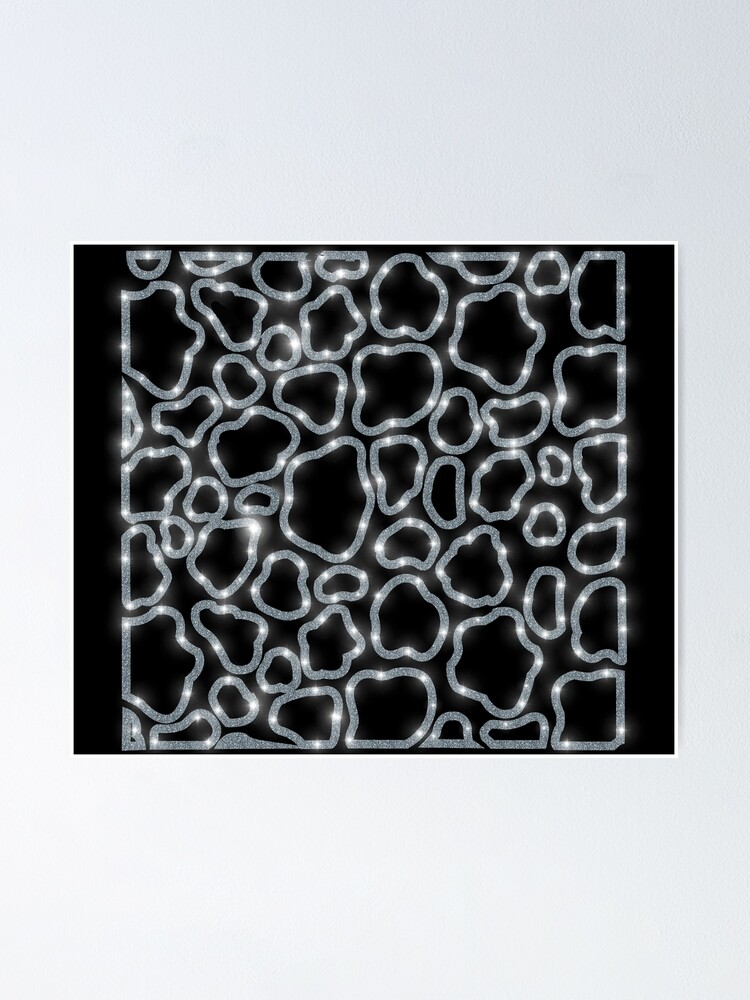 "shiny cow leather" Poster for Sale by fashionandArts | Redbubble