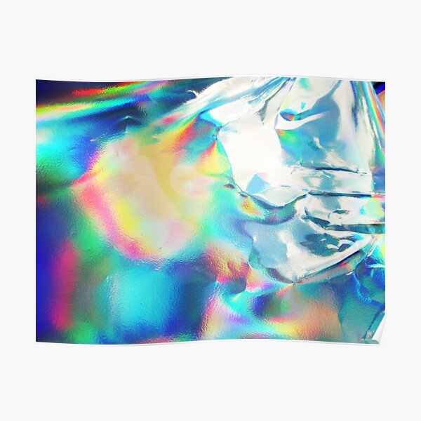 "Abstract neon metallic color | neon metallic color" Poster for Sale by ...