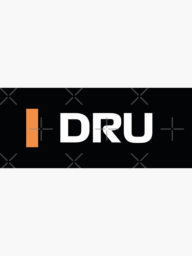 "DRU. Driver Name (Original)" Sticker for Sale by FilipeFerreira ...
