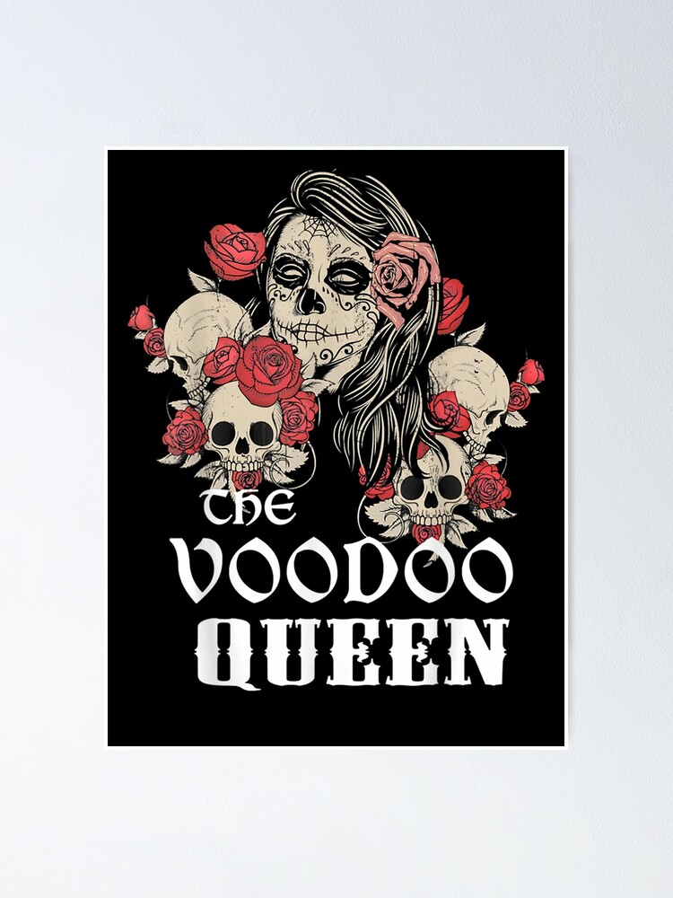 "New Orleans Mardi Gras Voodoo Queen Halloween " Poster for Sale by ...