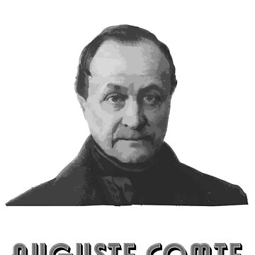"Philosophy with Auguste Comte" Art Board Print for Sale by ...