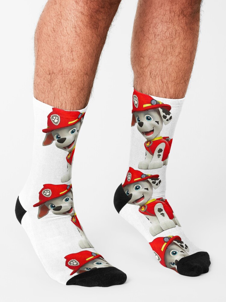 "Marshall Paw Patrol" Socks for Sale by docubazar7 | Redbubble