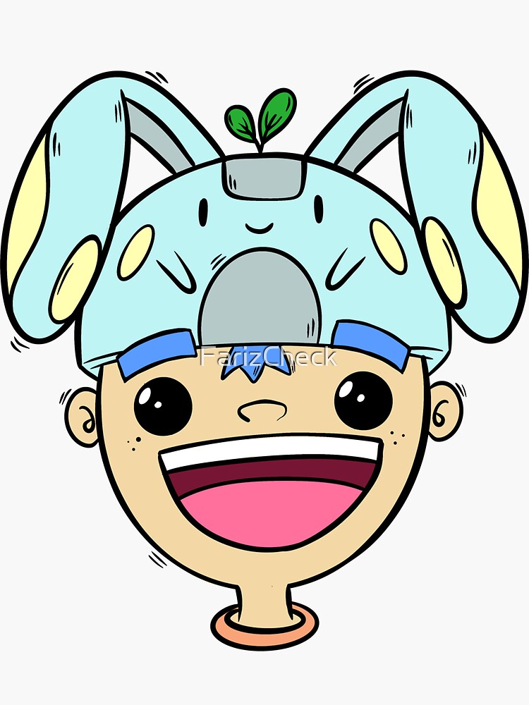 Happy Face Sticker For Sale By Farizcheck Redbubble