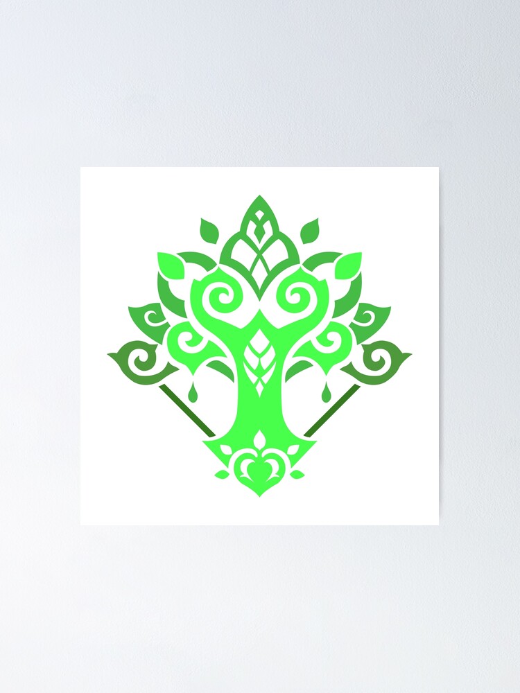 "Genshin Impact Sumeru-Emblem" Poster von GachaSlave | Redbubble