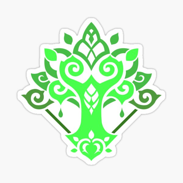"Genshin Impact Sumeru-Emblem" Sticker von GachaSlave | Redbubble