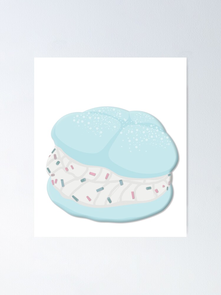 "Moriah Elizabeth's Cotton Candy Cream Puff Squishy." Poster for Sale ...