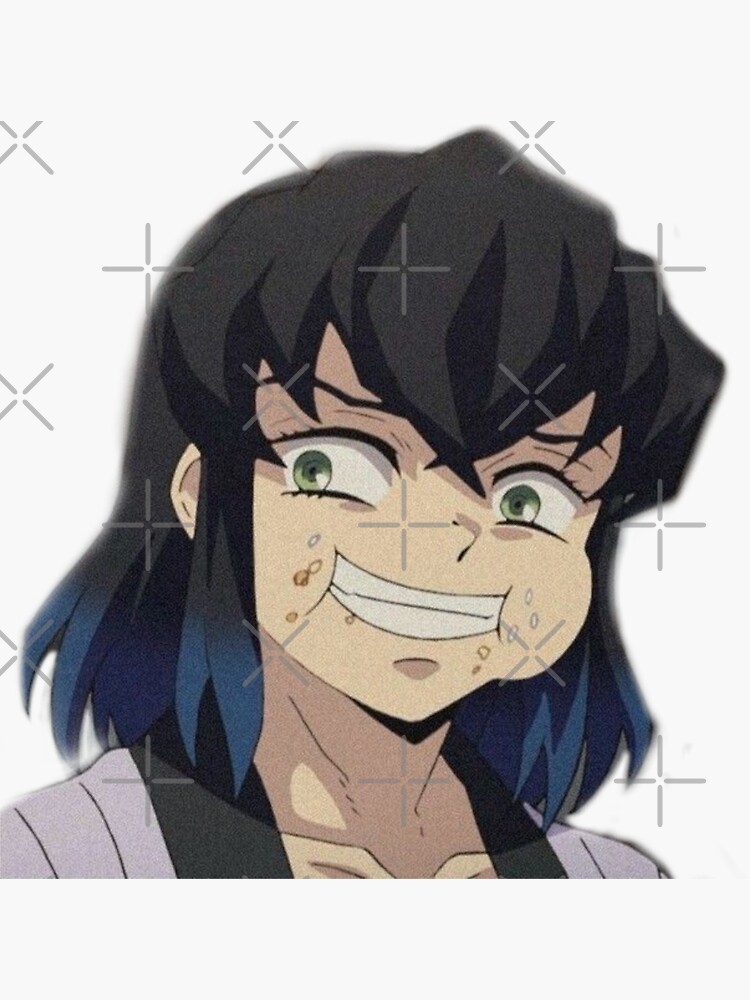 "Hashibira Inosuke Demon Slayer " Sticker for Sale by Farah-FD | Redbubble