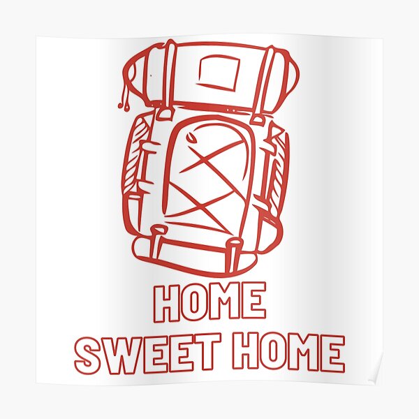 "Backpack Traveller" Poster for Sale by Muse-Catcher | Redbubble