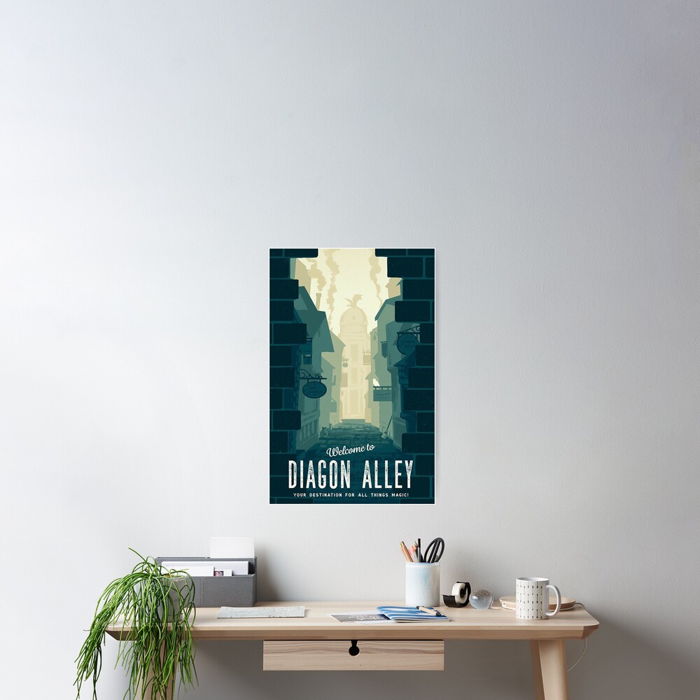 "Diagon alley" Photographic Print for Sale by EspressoLove | Redbubble
