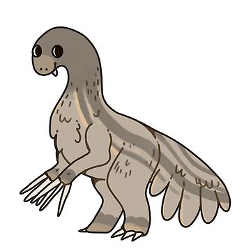 "Theri Therizinosaurus" Sticker for Sale by dinosaurfibi | Redbubble