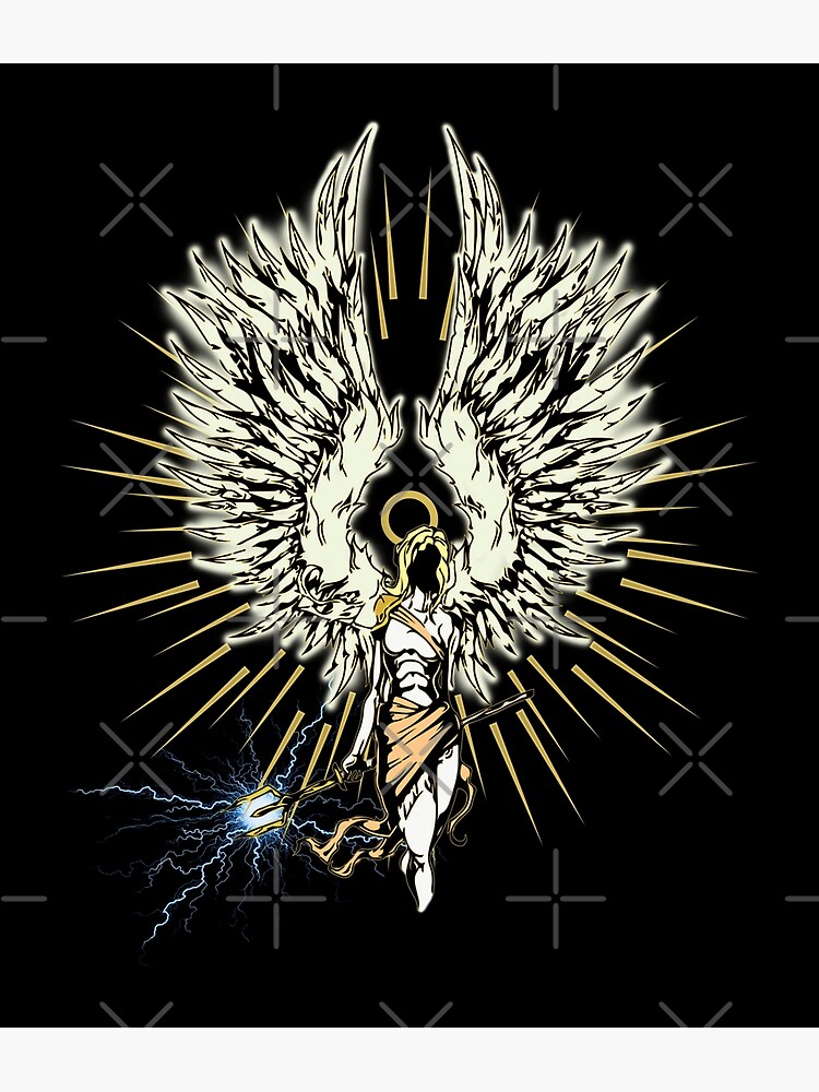 "Angle, Heaven, (B)" Poster for Sale by Vaccine1900 | Redbubble