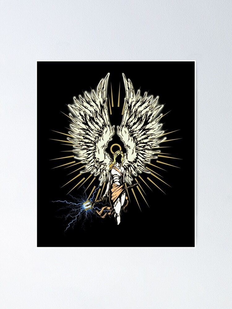 "Angle, Heaven, (B)" Poster for Sale by Vaccine1900 | Redbubble