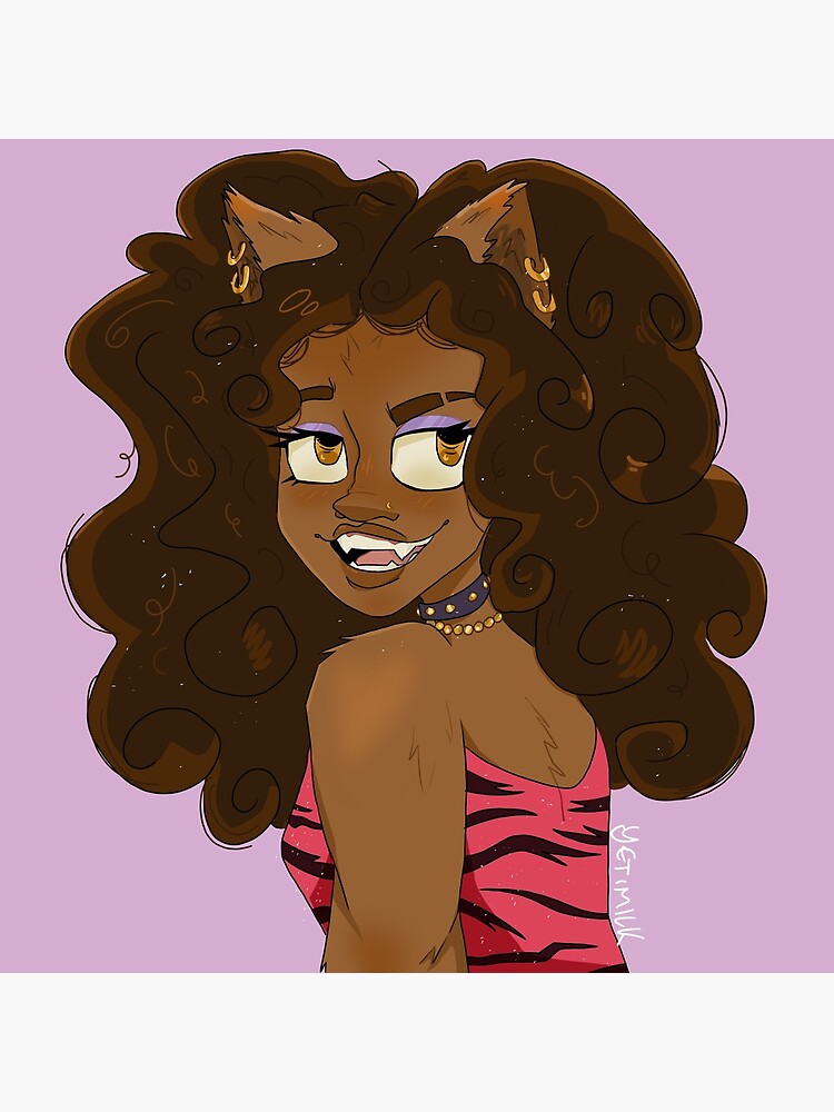 "baddie clawdeen" Poster for Sale by yetimilk | Redbubble