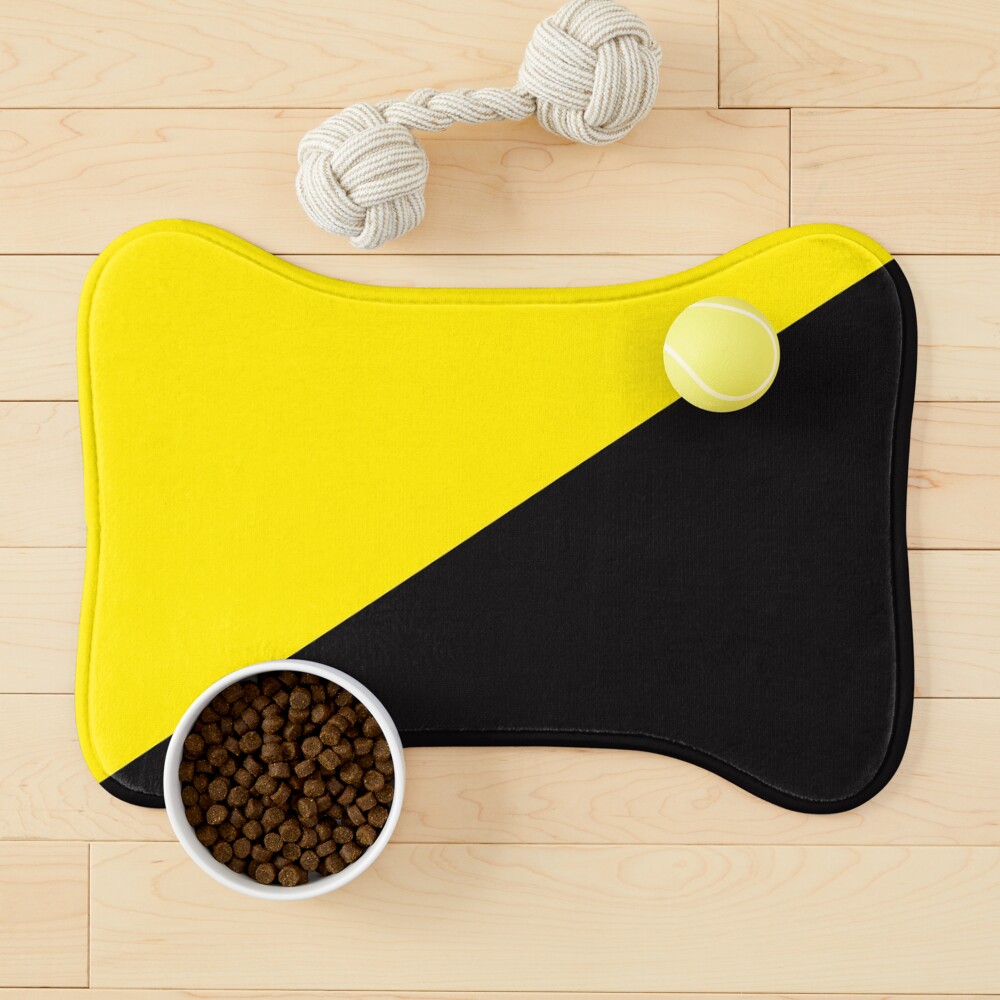 "Ancap flag black and yellow Anarchocapitalism flag (Real printed ...