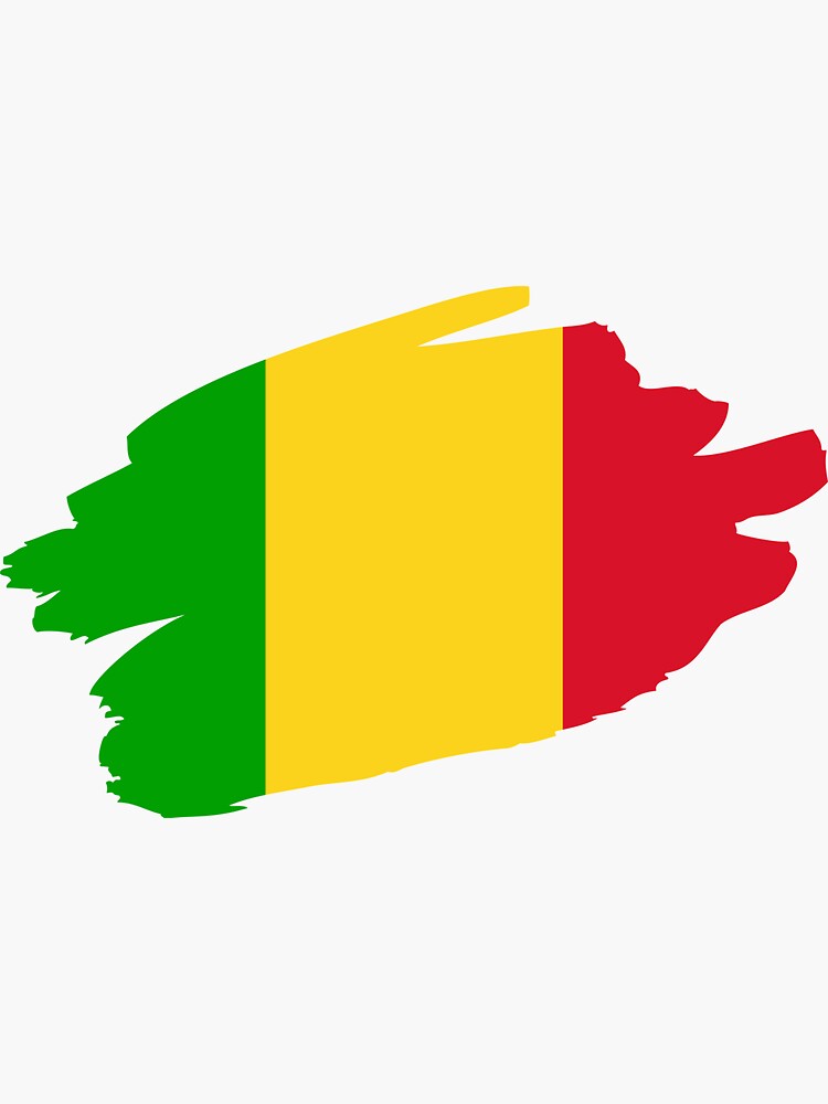 "Flag of Mali, Malian flag" Sticker for Sale by Iloveflags | Redbubble