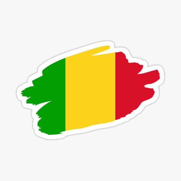 "Flag of Mali, Malian flag" Sticker for Sale by Iloveflags | Redbubble